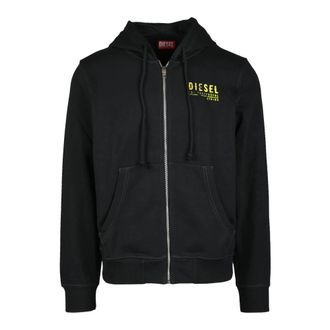 Diesel Sweatshirt - - Sweatshirts & Hoodies - Herren - Schwarzk - S