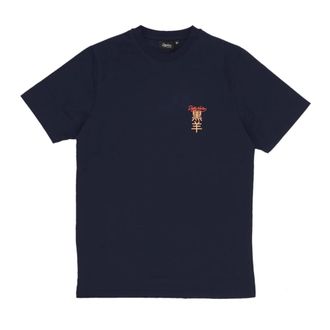 Dolly Noire Hoo Tee T-Shirt - - Tops - Herren - Blau - XS