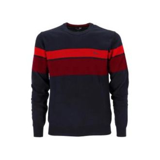 Harmont & Blaine Blauer Pullover mit Horizontalen Streifen - - Sweatshirts & Hoodies - Herren - Blau - S