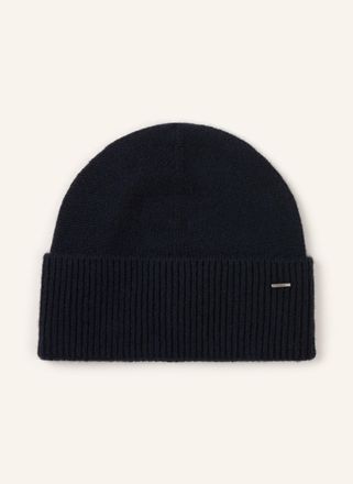 HUGO BOSS M&uuml;tze Aus Cashmere blau