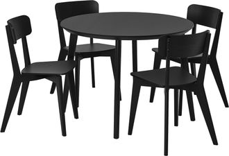 IKEA LISABO / LISABO Tisch und 4 Stühle