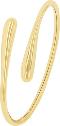 s.Oliver Armreif Edelstahl Damen Armschmuck, 6 cm, Gold, Kommt in Schmuck Geschenk Box, 2035797