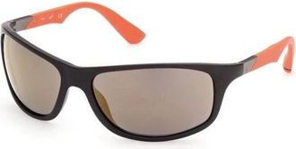 Web Eyewear Homme, Accessoires, Noir, Taille: ONE Size Lunettes de soleil &agrave; monture carr&eacute;e en ac&eacute;tate