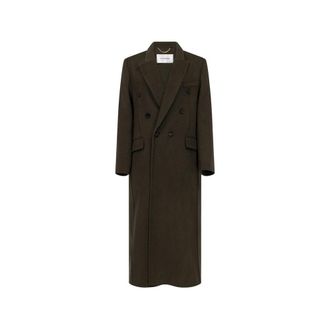 Victoria Beckham Catriona Double-breasted Wool Coat