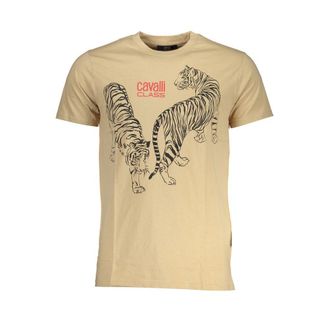 Cavalli Tiger Grafik T-Shirt L&auml;ssiger Stil