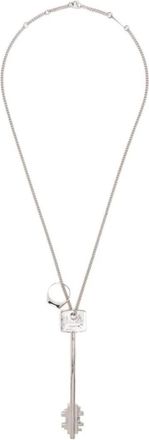 Paco Rabanne Halskette - Geometric Key Pendant Necklace - Gr. unisize - in Mehrfarbig - für Damen