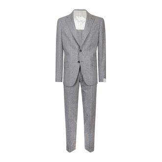 Eleventy Costume droit - Homme - Costumes - Gris - Taille: S