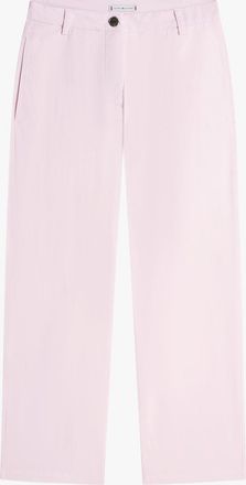 Tommy Hilfiger Pantalon droit en coton m&eacute;lang&eacute;