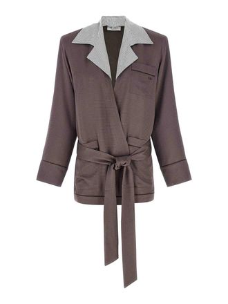 The Attico Blazer - Violet