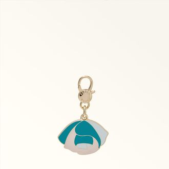 Furla Hashtag Charm Amatore Blue Metall + Glanzlack Damen