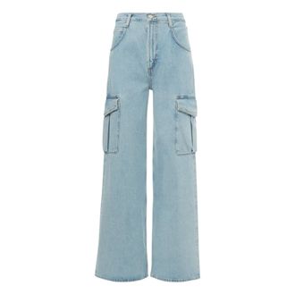 A Gold E Jean Minka Cargo Coton Bio Agolde