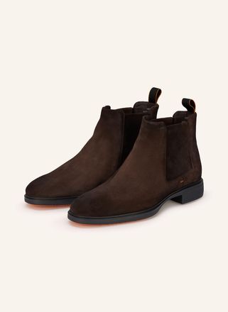 Santoni Chelsea-Boots Easy-Onc-gext50 braun