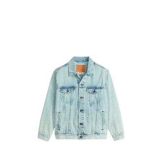 Levi's Veste droite en denim de coton