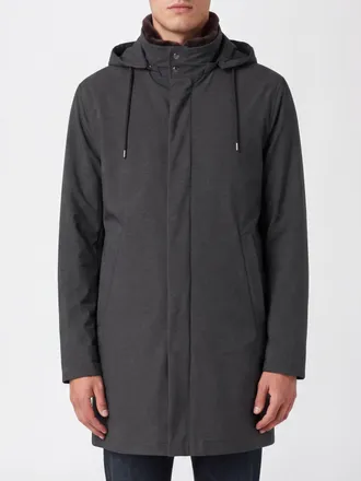 Herno Parka courte Resort en nylon matelass&eacute; avec capuche amovible