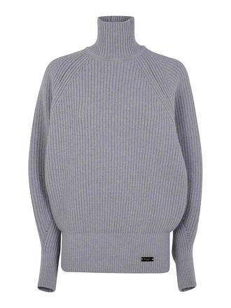 Balmain Pull Col Rond - Gris