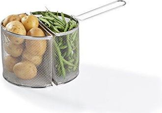Barazzoni Doppelkorb f&uuml;r Spaghettitopf, Edelstahl, &Oslash;22cm
