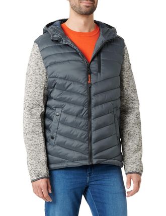 Street One Men Herren D201734 Winterjacke, Slate Grey, S