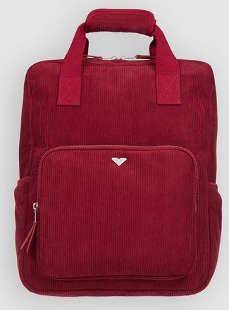 Roxy Wave Whisper Cord Rucksack beet red