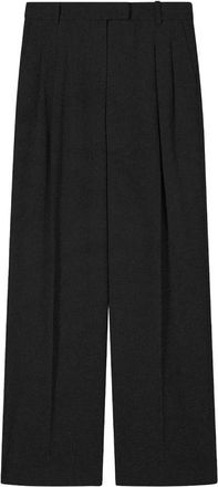 Patrizia Pepe Femme, Pantalons, Noir, Taille: 40 FR Pantalon Fluide à Plis