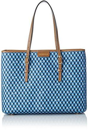 Mac Douglas Everton Paloma - Sacs portés épaule - Femme - Bleu (Diamant Bleu Marron) - Taille: M /15x26x35 cm (W x H x L)