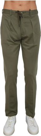 Circolo 1901 Homme, Pantalons, Vert, Taille: M Pantalone