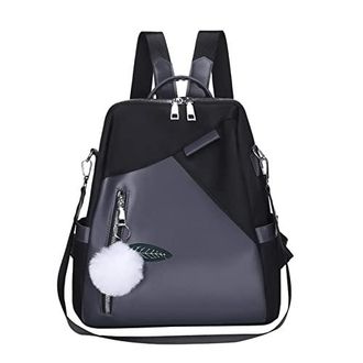 Generic Sac &agrave; Dos Femme Mode Capacit&eacute; Style R&eacute;tro D&eacute;contract&eacute; avec Pendentif &Eacute;l&eacute;gant