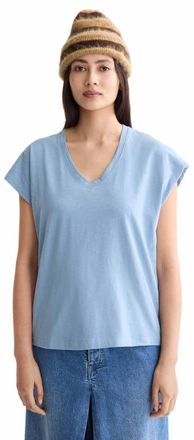 Scotch & Soda Slub V-Neck T-Shirt, Faded Denim V441, XL