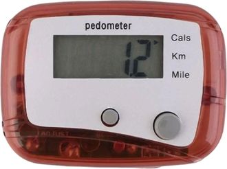 Generic Pr&auml;ziser Schrittz&auml;hler - kompakter Schrittz&auml;hler zum, leicht und einfach zu bedienen | Schritte und Kalorien, Befestigung mit Clip, ideal f&uuml;r Erwachse