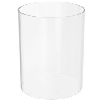 BESPORTBLE Klares Borosilikatglas Kerzenschirm Windschutz f&uuml;r Stumpenkerzen Hitzebest&auml;ndig Robust Transparenter Kerzenhalter f&uuml;r Warme Romantische Wohnatmosph&auml;re