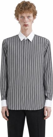 Tom Ford Poplin Stripe Classic Fit Shirt