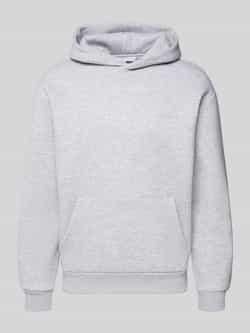 Review Hoodie mit K&auml;nguru-Tasche