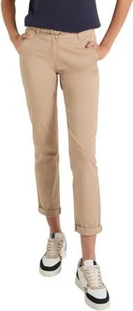 Grain de Malice Pantalon Chino Femme - Beige - Taille 46