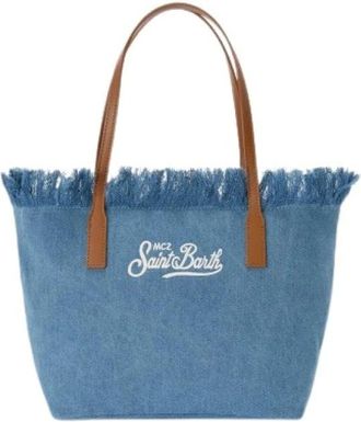 Saint Barth Femme, Sacs, Bleu, Taille: ONE Size City Bag
