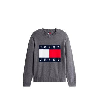 Tommy Hilfiger Pull chin&eacute; &agrave; badge drapeau