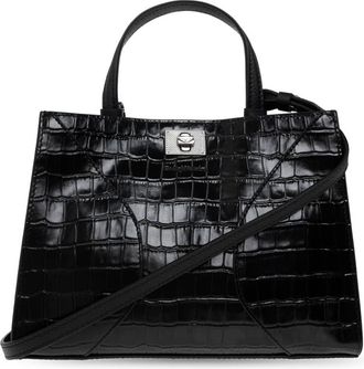 Zadig&Voltaire Jack Mini Croco Bag - Femme - Sacs - Noir - Taille: ONE Size
