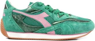 Diadora Femme, Chaussures, Vert, Taille: 38 1/2 EU Equipe Revenge SW