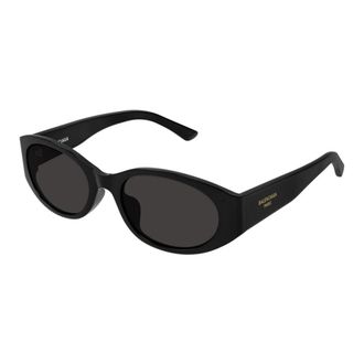Balenciaga Oval Sonnenbrille - - Accessories - Damen - Schwarzk - 55 MM
