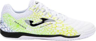 Joma Joma Maxima 2532 Chaussures de football en salle pour homme, blanc, 44 EU