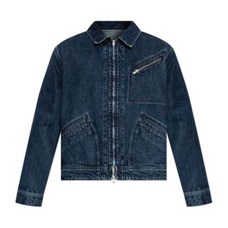 Kenzo Signature Utility Jacket - - Jackets - Herren - Blau - XL