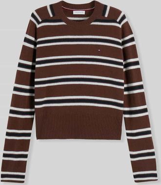 Tommy Hilfiger Slim Fit Pullover aus reiner Wolle
