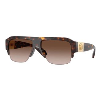 Versace Lunettes de soleil Aviator - Homme - Accessoires - Brun - Taille: 57 MM
