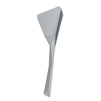 Koziol Pfannenwender Kant, thermoplastischer Kunststoff, cool grey, 2.4 x 10.3 x 31.5 cm