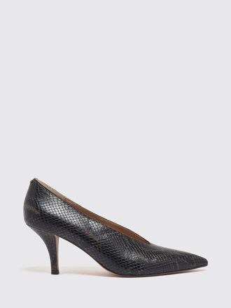 Twinset Python-Print Lederpumps mit mittlerem Stiletto-Absatz