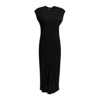 Ami Midi-T-Shirt-Kleid - - Dresses - Damen - Schwarzk - M