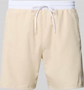 HUGO BOSS Regular Fit Badehose mit Logo-Print Modell STARFISH