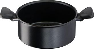 Lagostina Fonda Antihaft-Kochtopf aus 100% recyceltem Aluminium, Ø 20 cm, Induktionskochtopf mit Gas und Backofen, Kochanzeige Thermosignal, kratzfeste Beschich