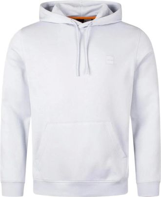 HUGO BOSS Homme, Sweatshirts et sweats &agrave; capuche, Blanc, Taille: L Sweat &agrave; capuche