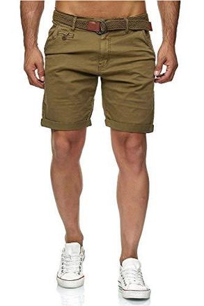 Indicode Conor Short en coton, pour homme, army, XXL