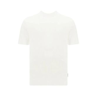 Paolo Pecora Cotton T-Shirt - - Tops - Herren - Wei&szlig; - L