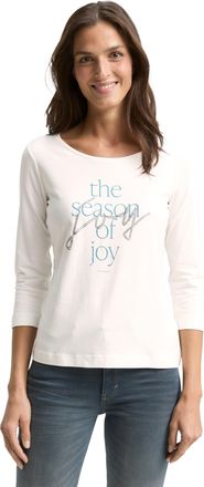 Tom Tailor Damen Langarmshirt mit Print